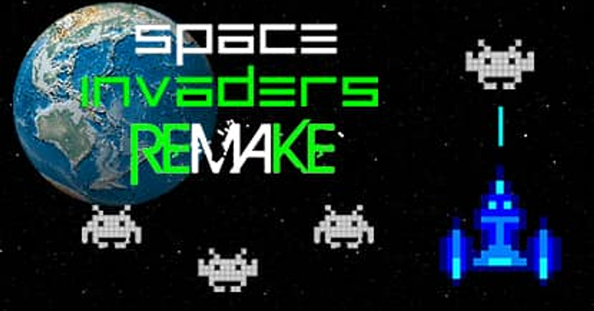 Space Invaders Remake - Ücretsiz Online Oyun | FunnyGames