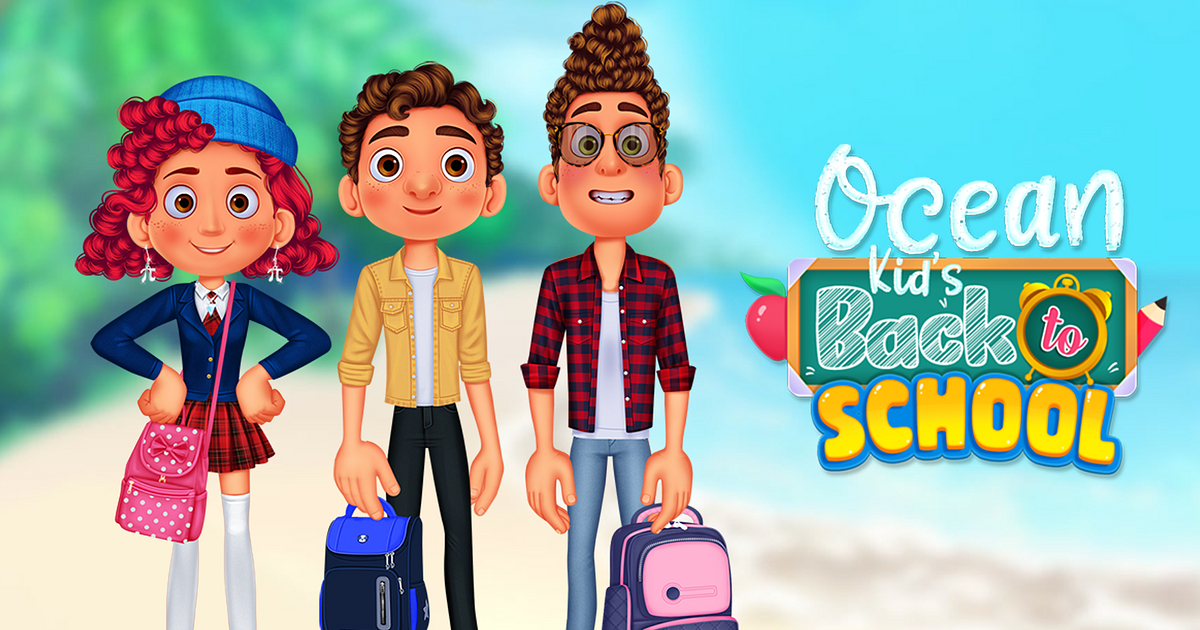 Ocean Kids: Back to School - Ücretsiz Online Oyun | FunnyGames
