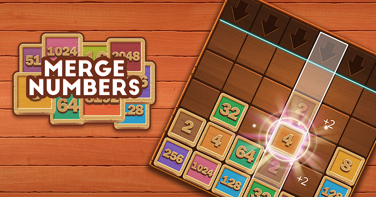Merge Numbers: Wooden Edition - Ücretsiz Online Oyun | FunnyGames