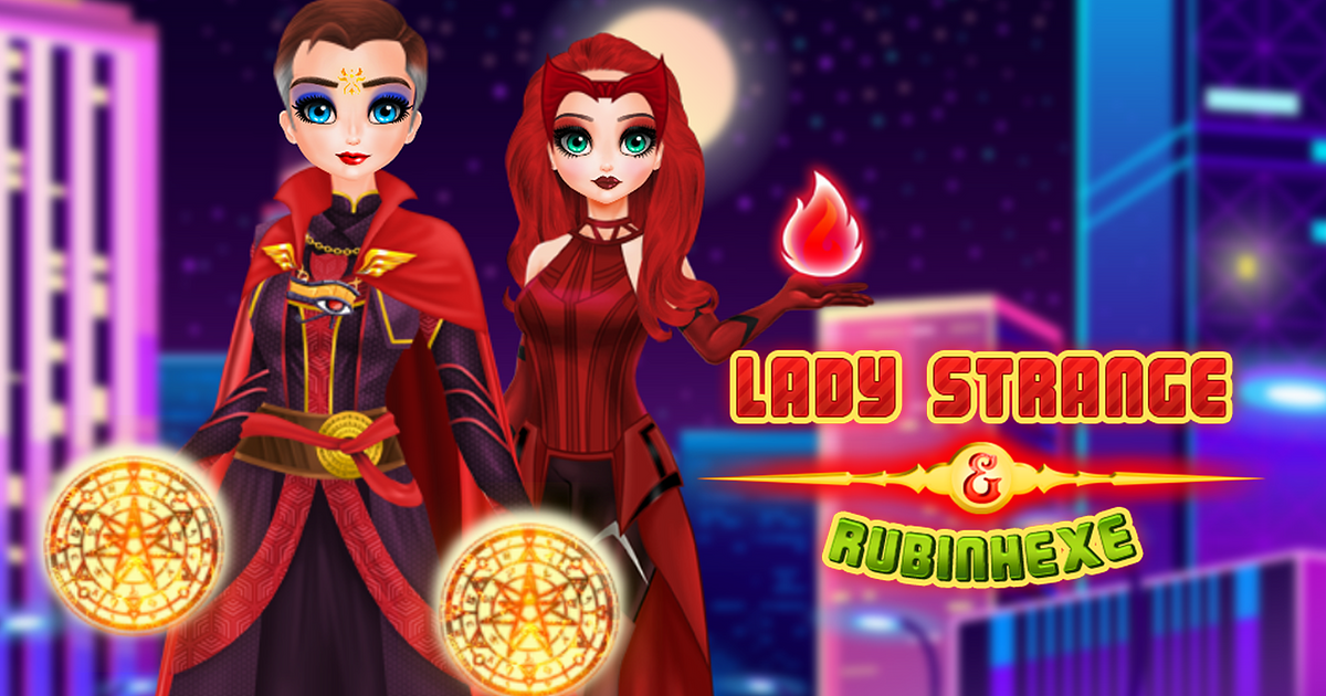 Lady Strange and Ruby Witch - Ücretsiz Online Oyun | FunnyGames