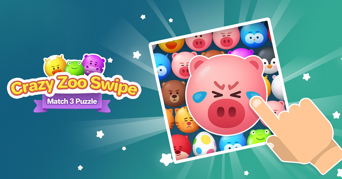 Crazy Zoo Swipe - Ücretsiz Online Oyun | FunnyGames