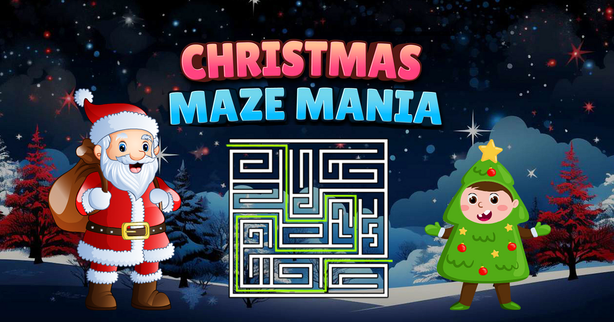 Christmas Maze Mania - Ücretsiz Online Oyun | FunnyGames