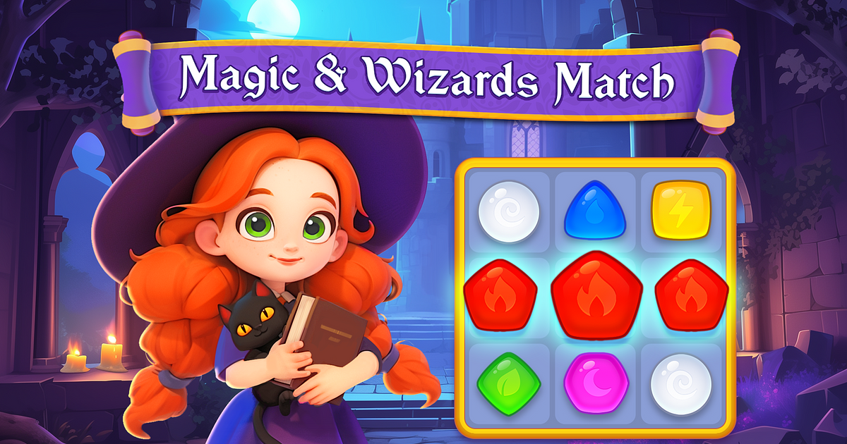 Magic & Wizards Match - Ücretsiz Online Oyun | FunnyGames