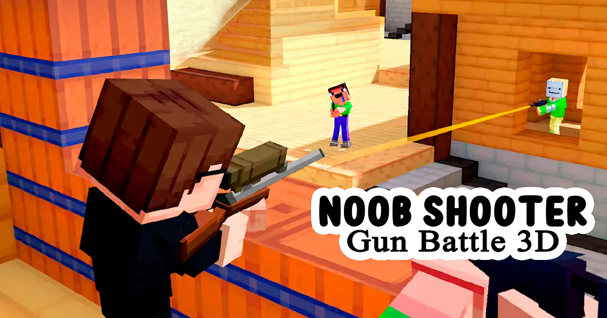 Noob Shooter: Gun Battle 3D - Ücretsiz Online Oyun | FunnyGames