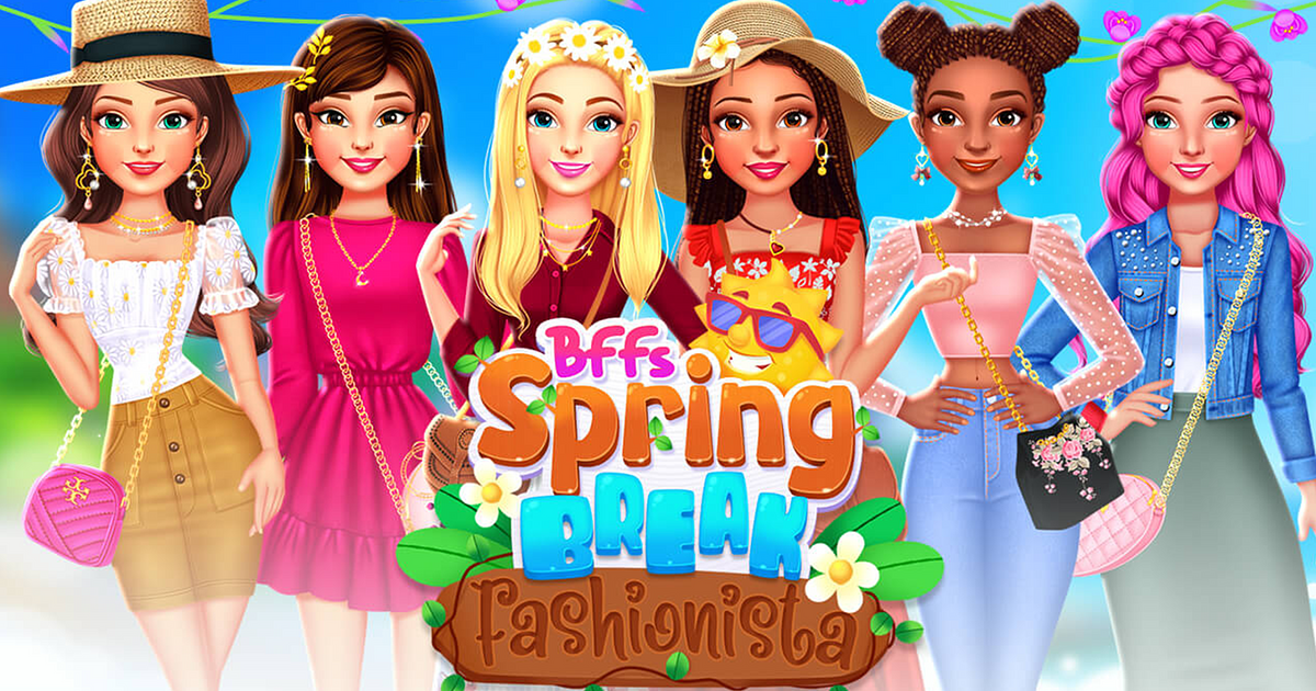 BFF Spring Break Fashionista - Ücretsiz Online Oyun | FunnyGames