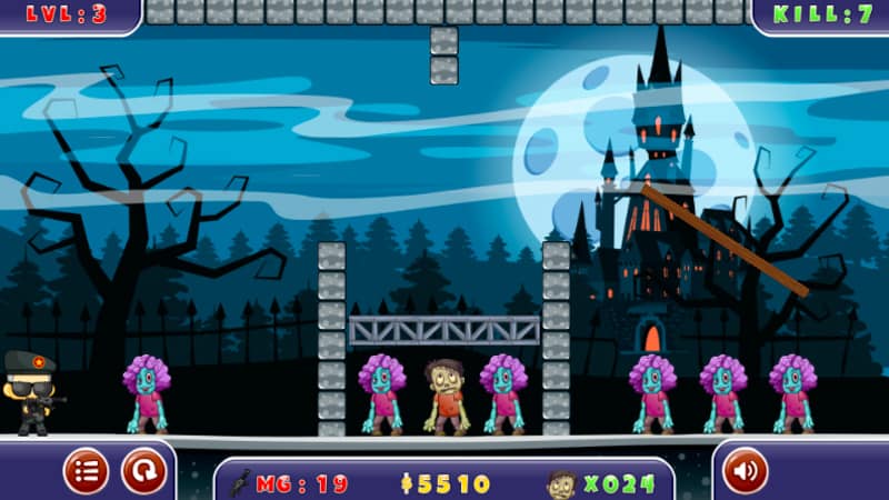 Zombie Shooter 2D - Ücretsiz Online Oyun | FunnyGames