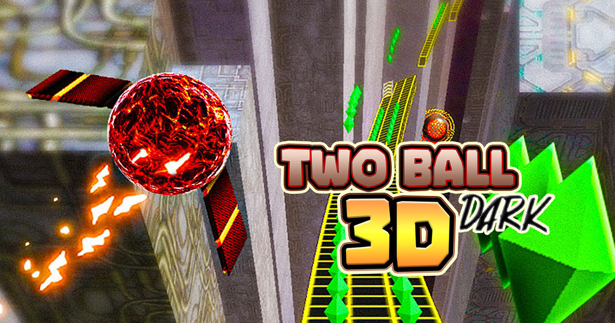 Two Ball 3D Dark - Ücretsiz Online Oyun | FunnyGames